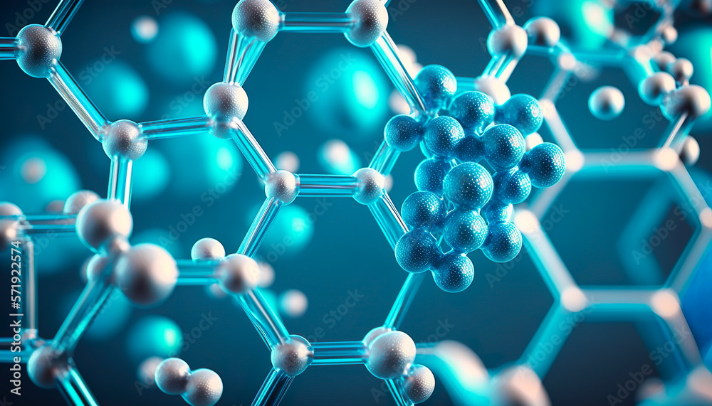 Structure of molecule splitting,atomic,cell dna science chemical for ...