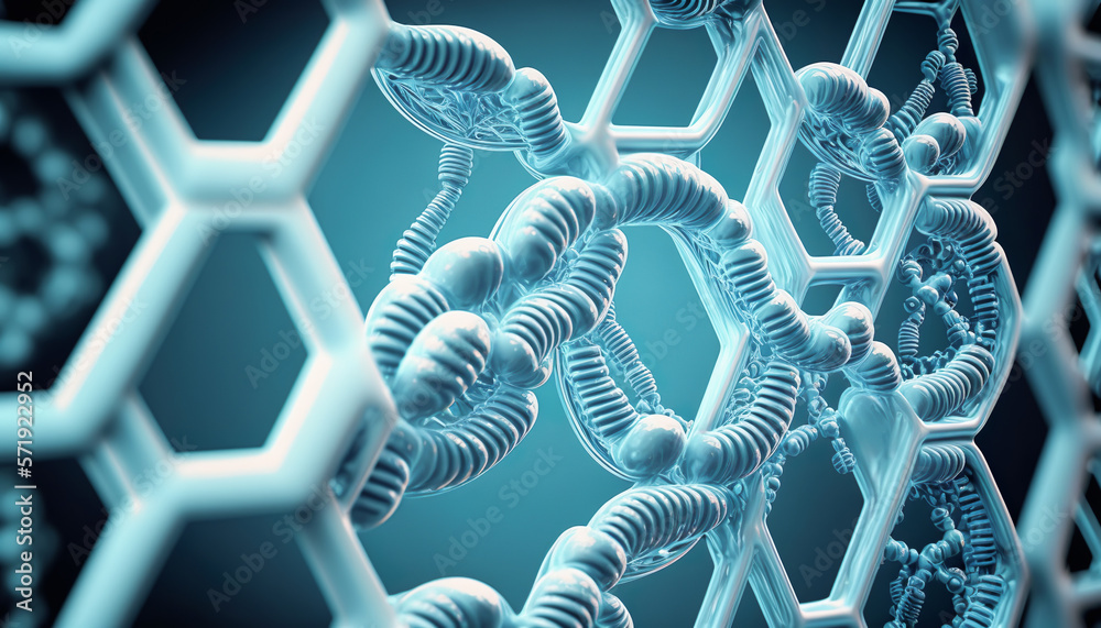 Structure of molecule splitting,atomic,cell dna science chemical for ...