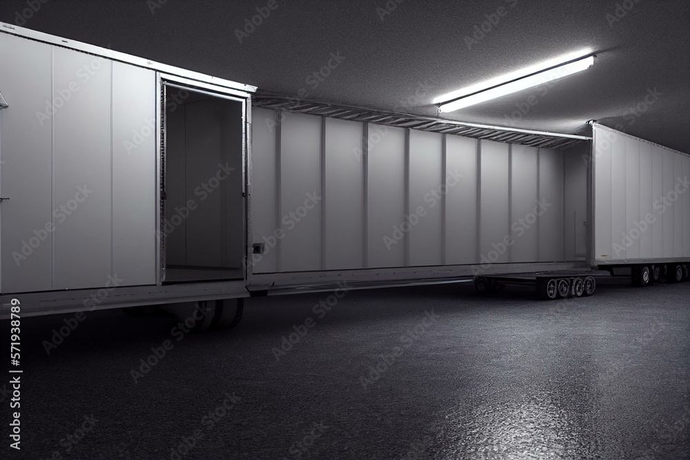 Reefer Trailer Empty