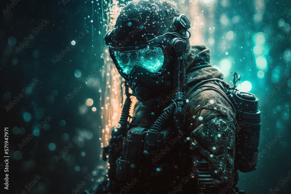 Unleashing the Power of Unreal Engine: A Future Soldier in Diving Suit ...