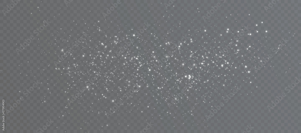 Magic shining golden dust. Small particles of powder dust bokeh effect ...