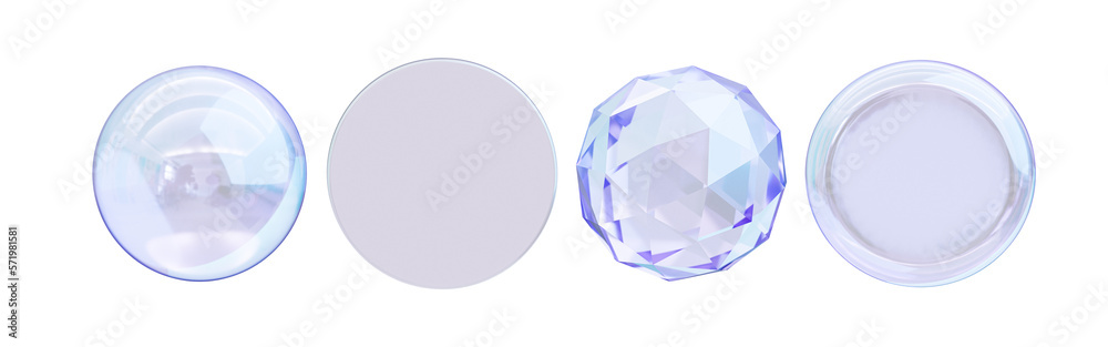 Transparent geometric shapes Stock Illustration | Adobe Stock