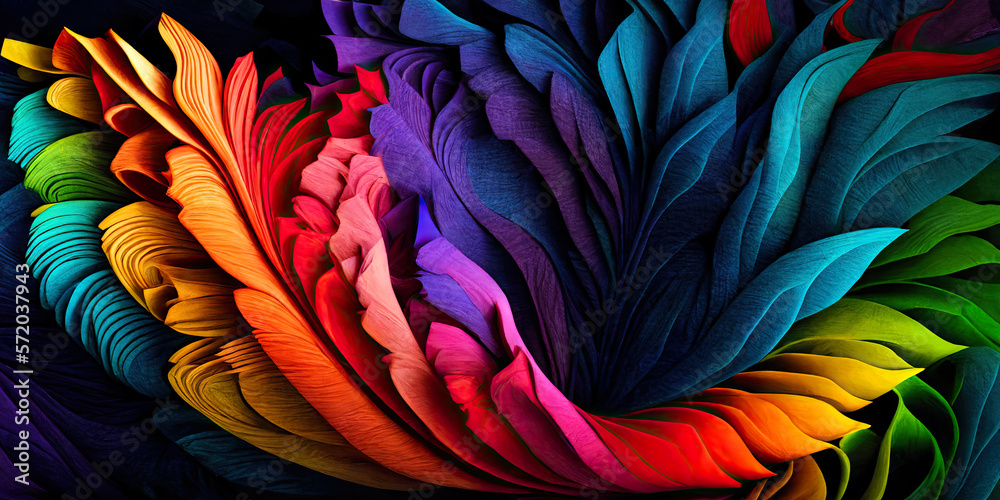 textile art RGB full HD wallpaper, Fullcolor background. Ai generative ...