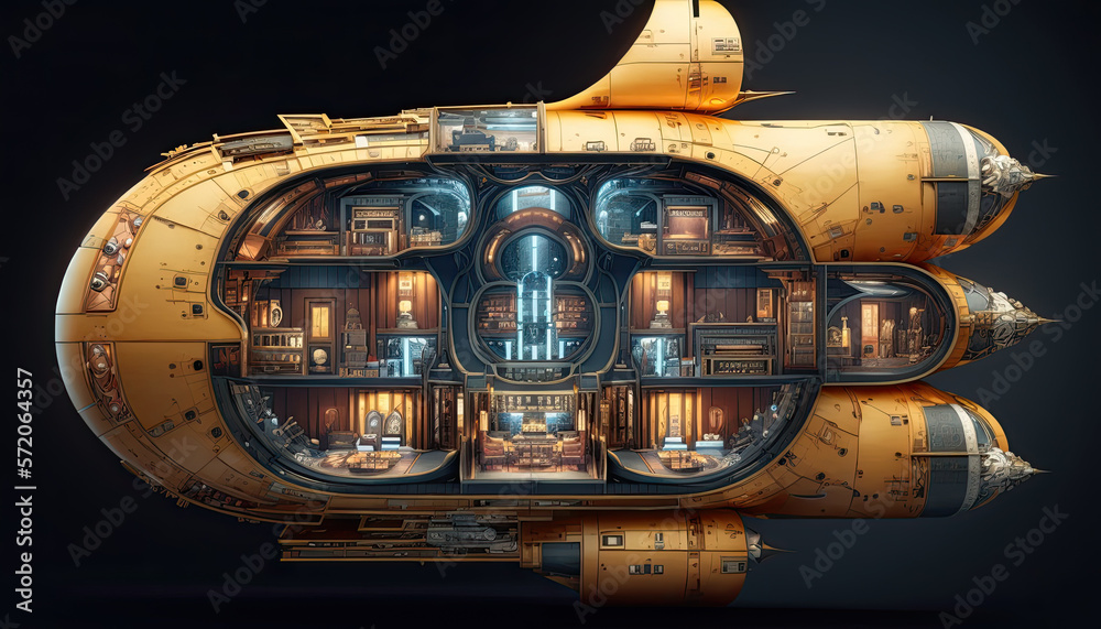 Space Shuttle In The Rooms