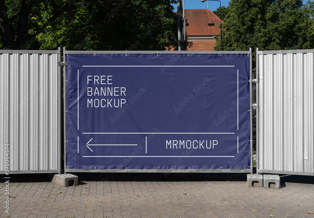 Banner PSD Mockup Stock Template | Adobe Stock