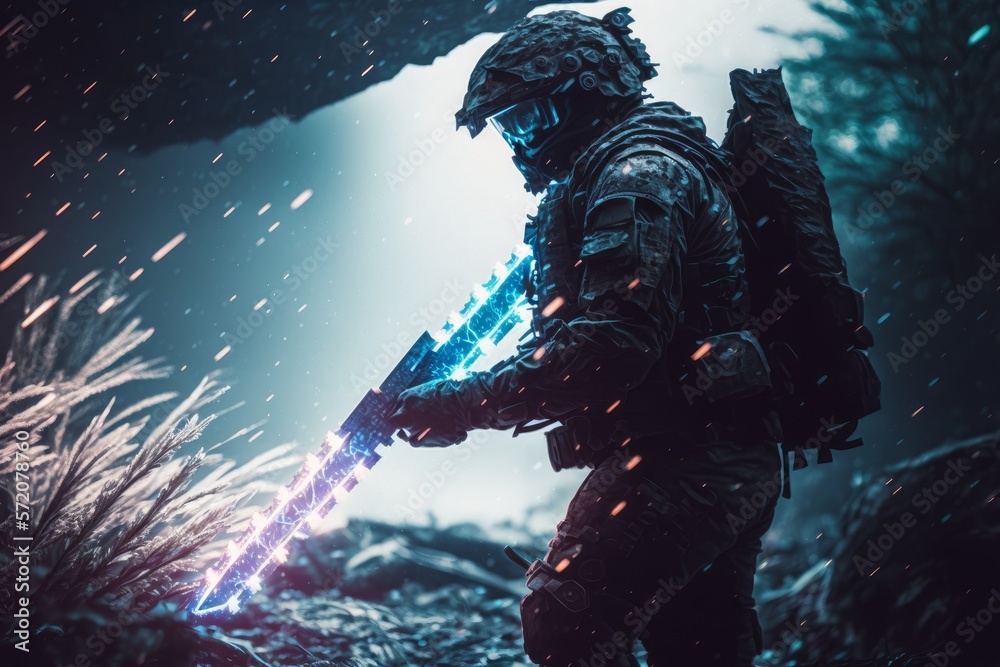 Unleashing the Power of Unreal Engine: Cinematic Future Soldier Wields ...