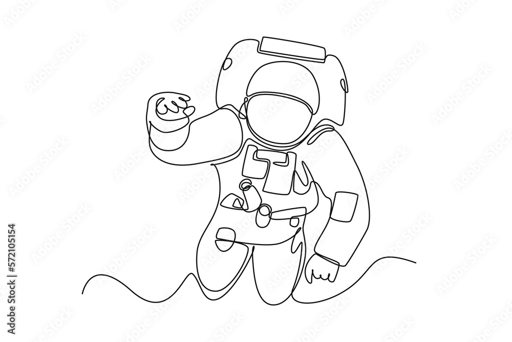 Outer Space Simple Art Design