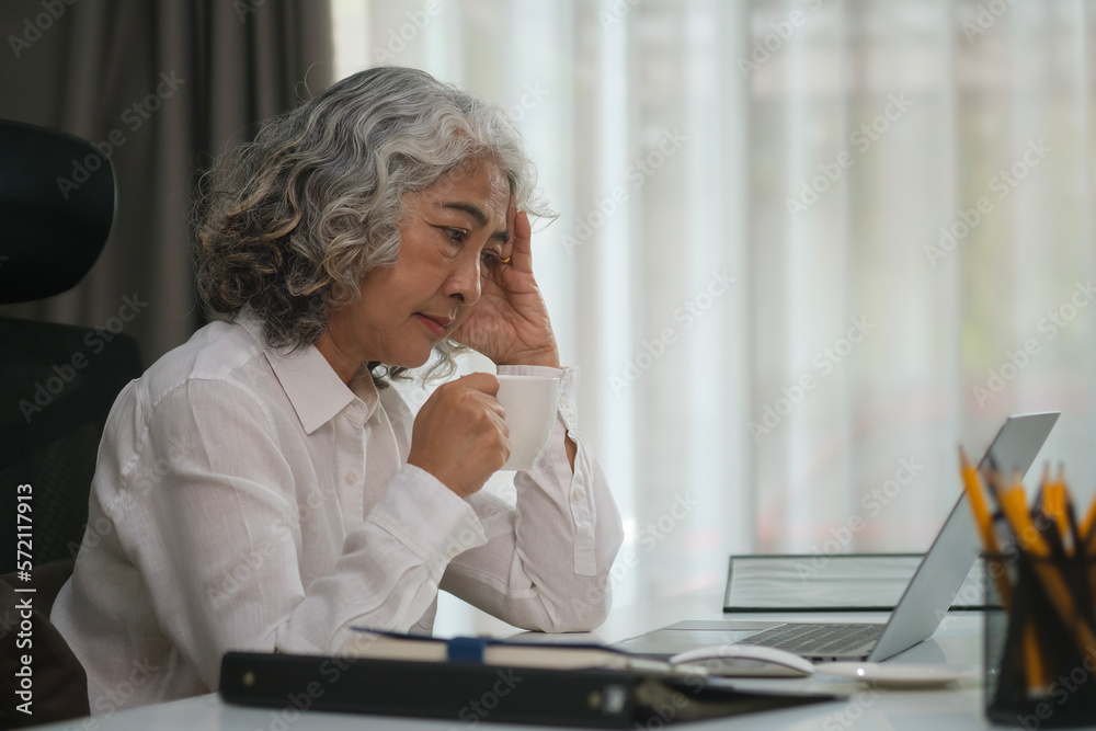 Frustrated Office Worker At Desk