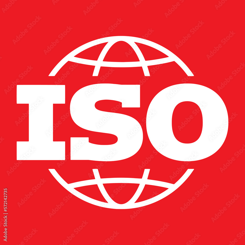 ISO, Health And Safety, certification stamp or official logo of ISO ...