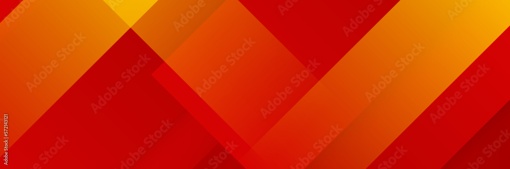 Elegant Red and Yellow Banner Background Design - Ideal for ...