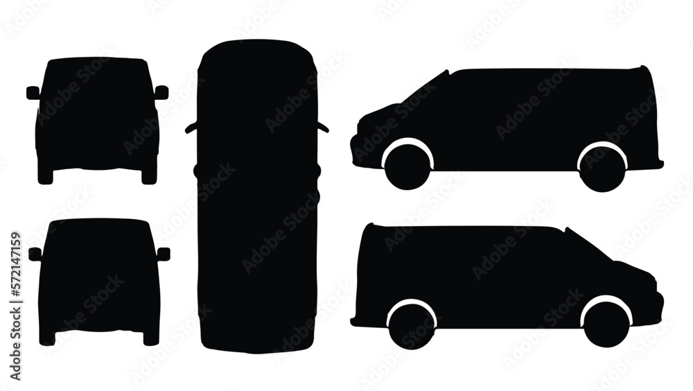 Car body types. Different vehicles. Vector illustration. Collection ...