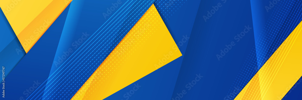 Business banner design web template, Horizontal header web banner ...