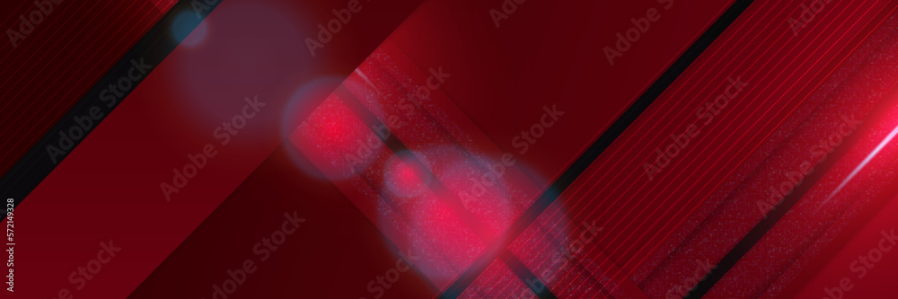 Vector Illustration of Dramatic Dark Red and Black Banner Background ...