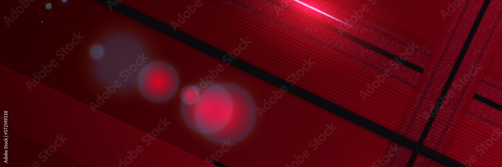 Vector Illustration of Dramatic Dark Red and Black Banner Background ...