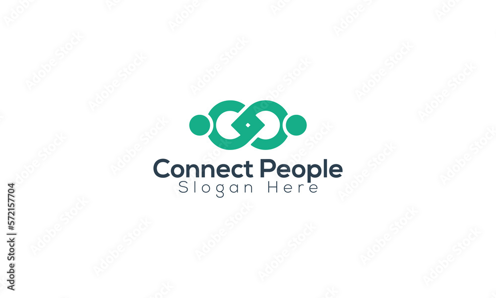 Connect People Logo Design, Minimal Community, Network, Unity ...