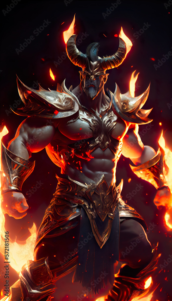 illustration of Ares. Ancient Greek God Ares, god of war, the spirit of ...