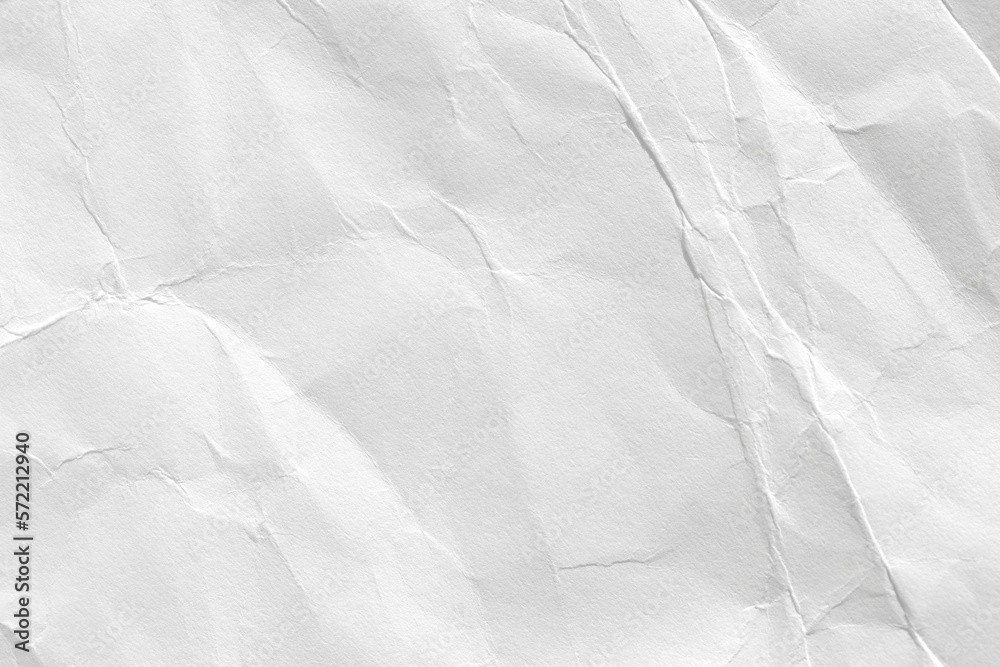 White crumpled paper background, texture old for web design ...