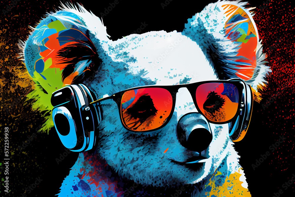 Koala Pop Art