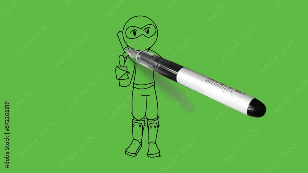 Draw bald man with round eyes standing hold money dollar upward in left ... Draw bald man with round eyes standing hold money dollar upward in left ...
