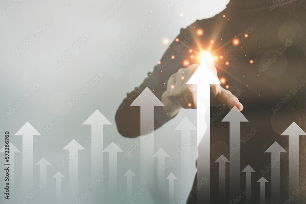 Businessman plan to achieve goals, Plan Do Check Act PDCA, review of ...