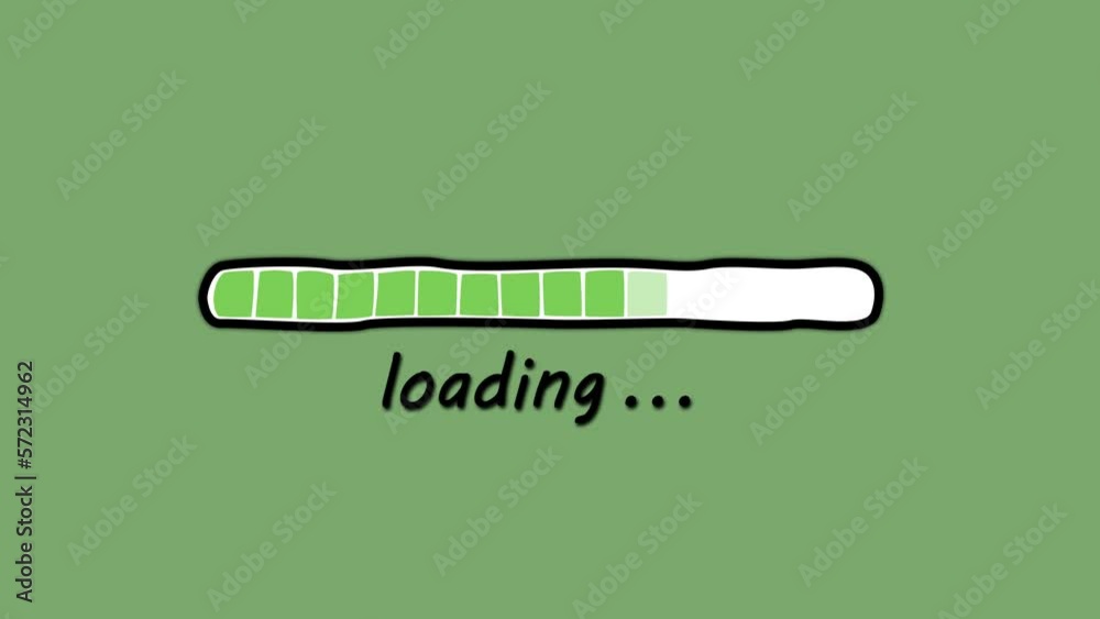 cartoon Loading bar downloading bar loading screen pixelated progress ...