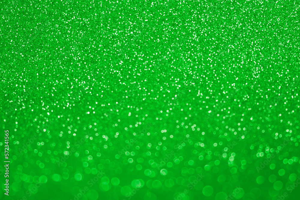 Abstract Glitter Background. Green Texture Sparkling Shiny Paper for Saint Patrick Day Holiday ...