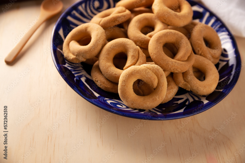 Mexican Corn Cookies Coricos. Also known as Harinillas de maiz crudo ...