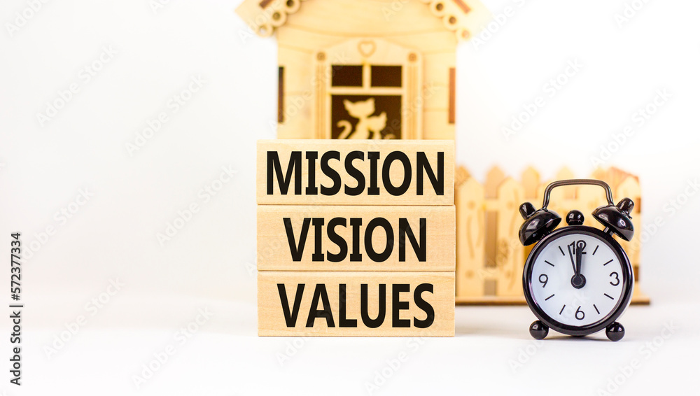 Mission vision values symbol. Concept words Mission Vision Values on ...