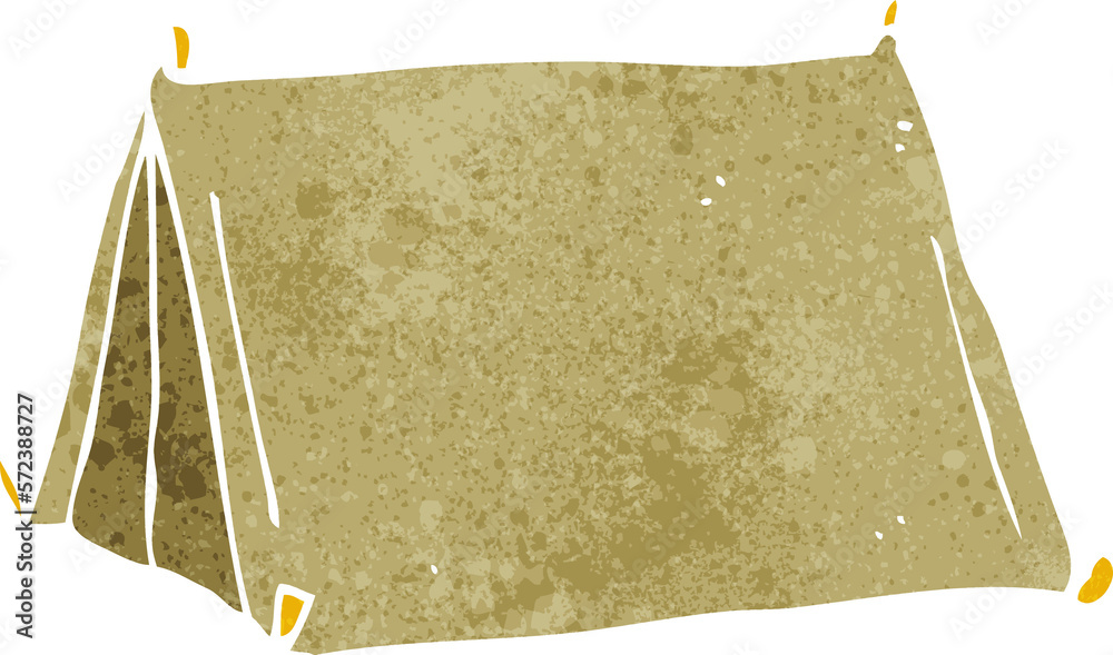 cartoon traditional tent Stock Illustration | Adobe Stock