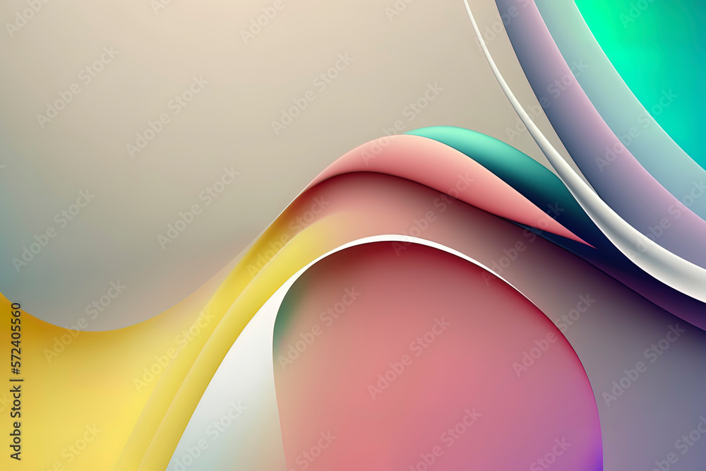 Amazing abstract wallpaper with soft pastel colors, 4k wallpaper ...