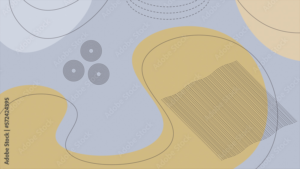 Abstract boho background. Modern boho banner. Background organic ...