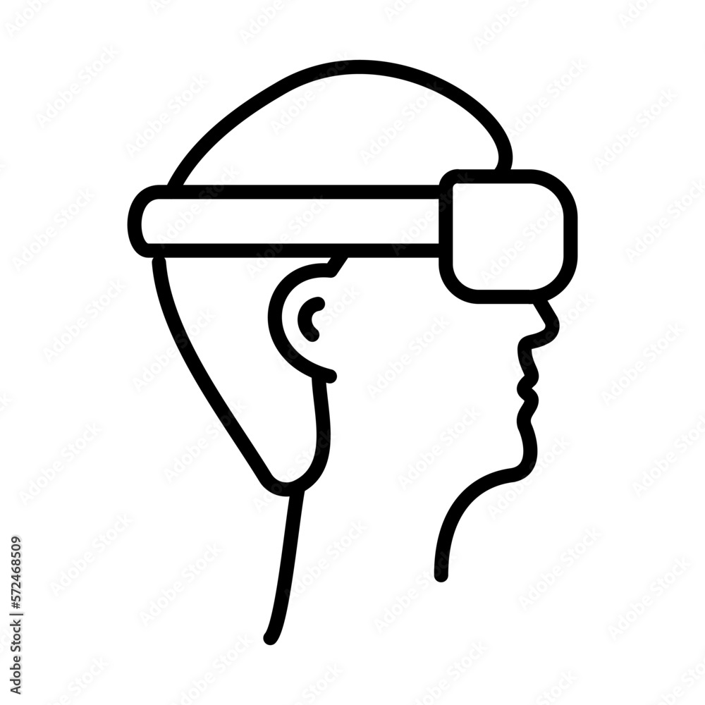 Virtual Reality, Metaverse Icon Logo Design Vector Template ...