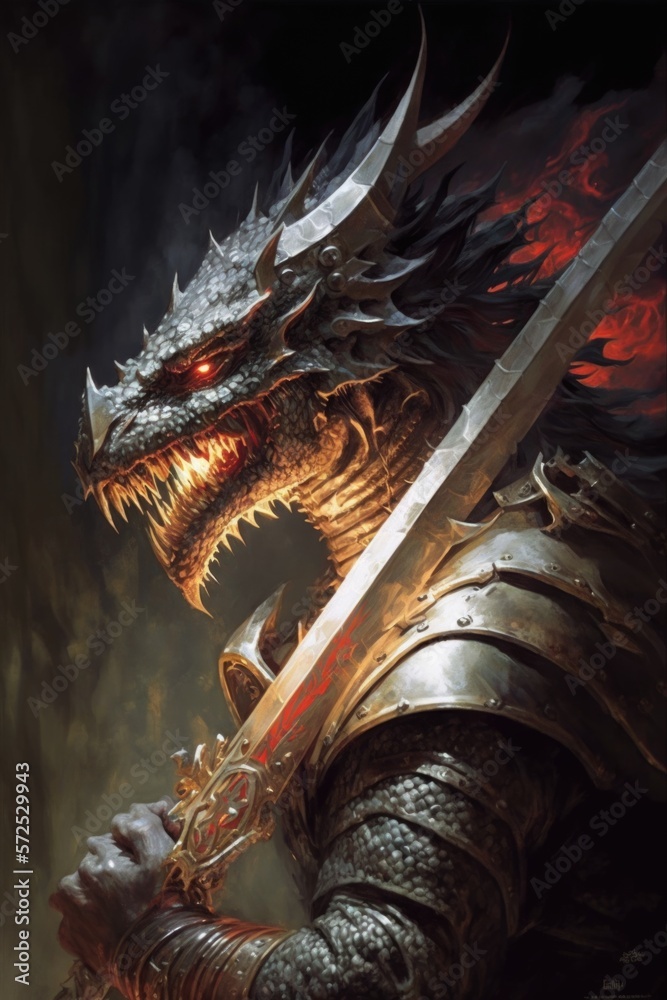 dragon slayer, a sword designed to vanquish the greatest of all beasts ...