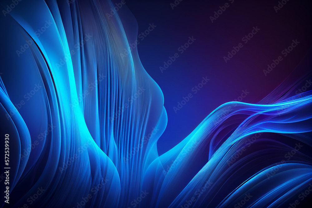 Blue abstract wallpaper with different shades of blue and vivid colors ...