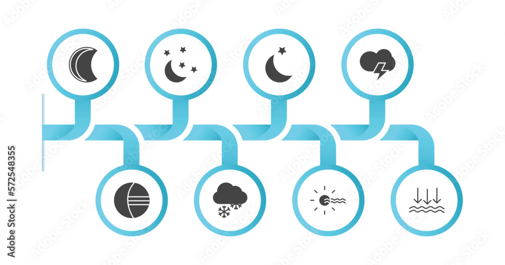 editable filled icons with infographic template. infographic for ...