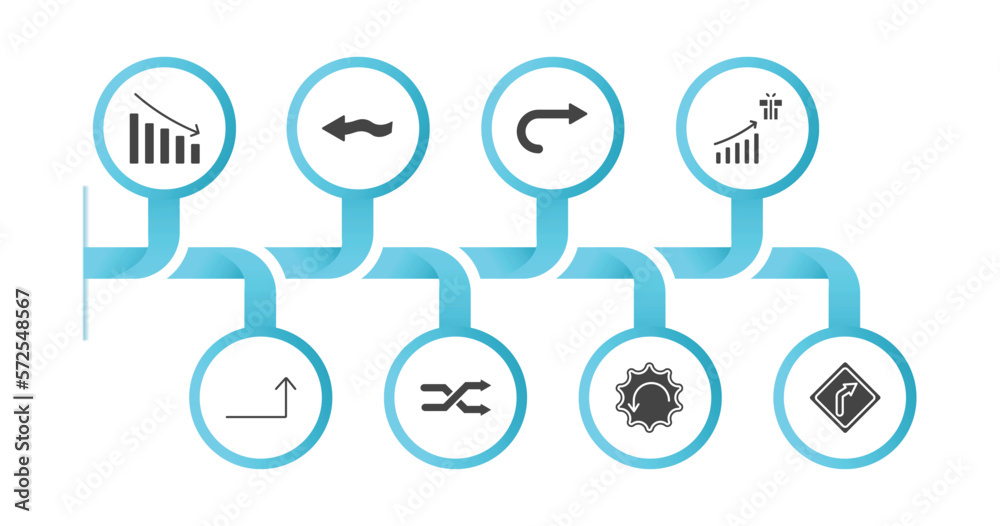 editable filled icons with infographic template. infographic for user ...