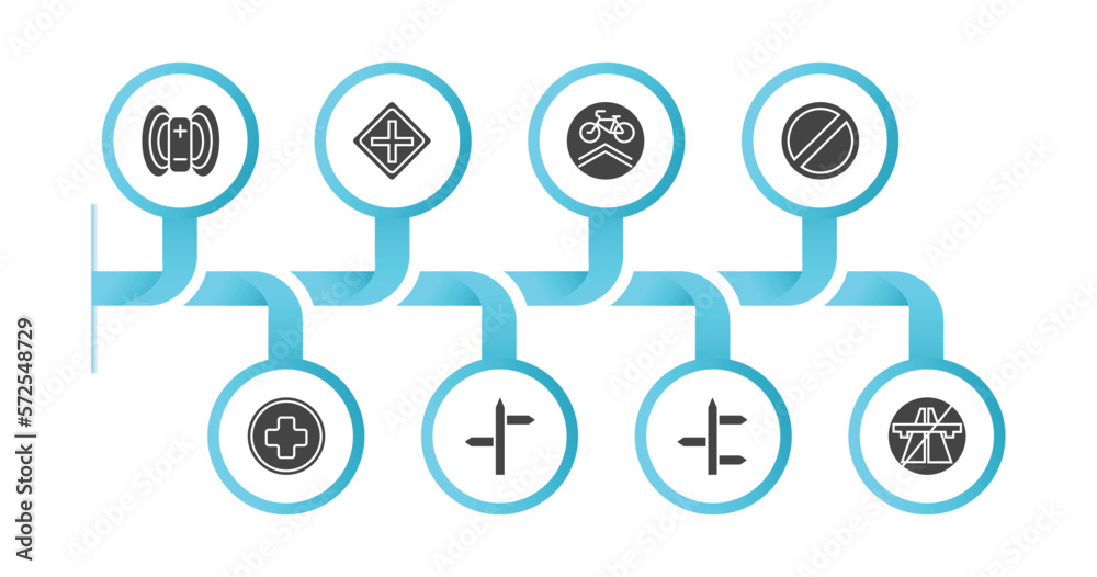 editable filled icons with infographic template. infographic for ...