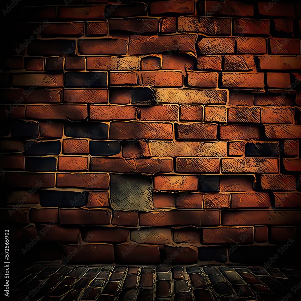 Brick wall background. Construction, building materials, wall cladding ...