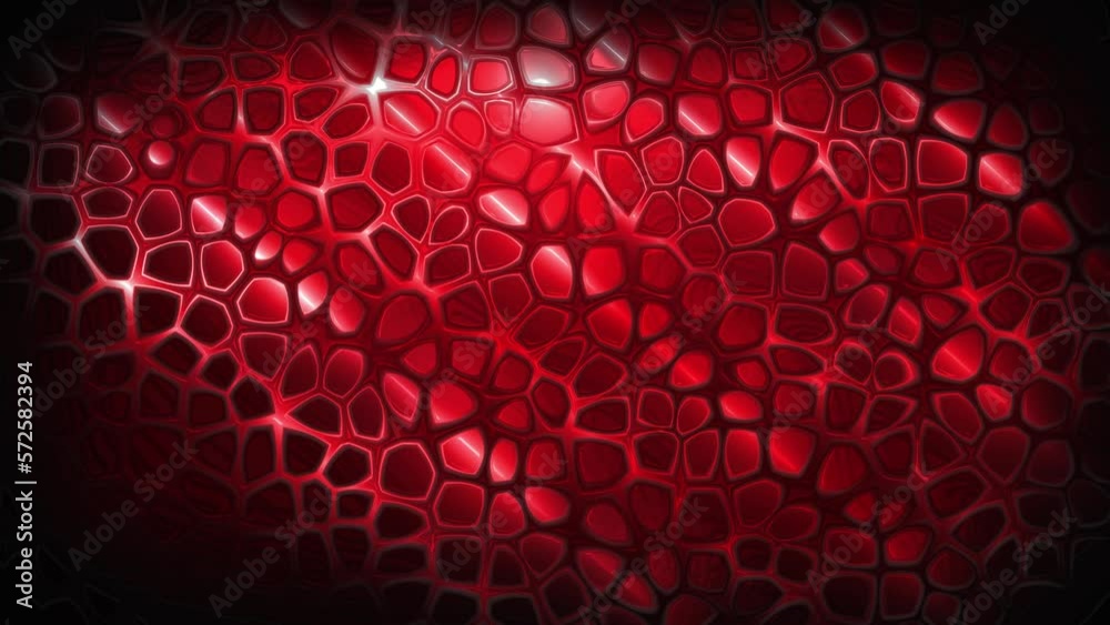 Transformations Background Animation of Texture Cells | 4K Stock Video ...