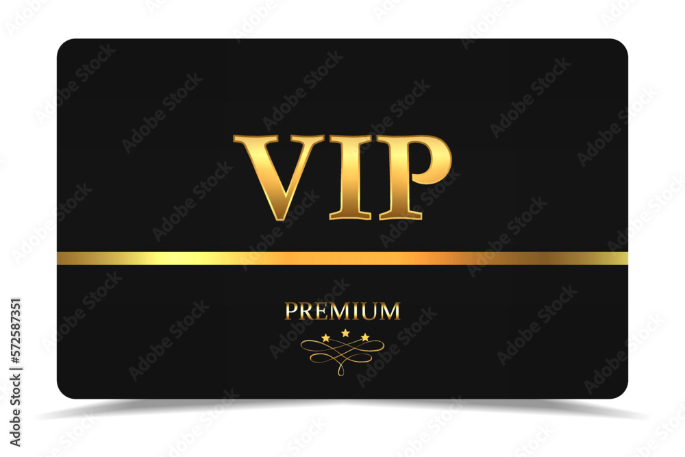 VIP.Luxury template design. VIP Invitation.Vip gold ticket.Vip in abstract style on black ...