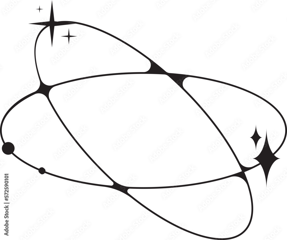 Frasurbane Geometric Monoline Stock Vector | Adobe Stock