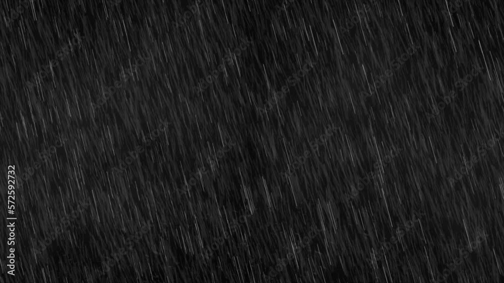 Vidéo Stock Rain falling effects Animation On Alpha Channel, Rain ...