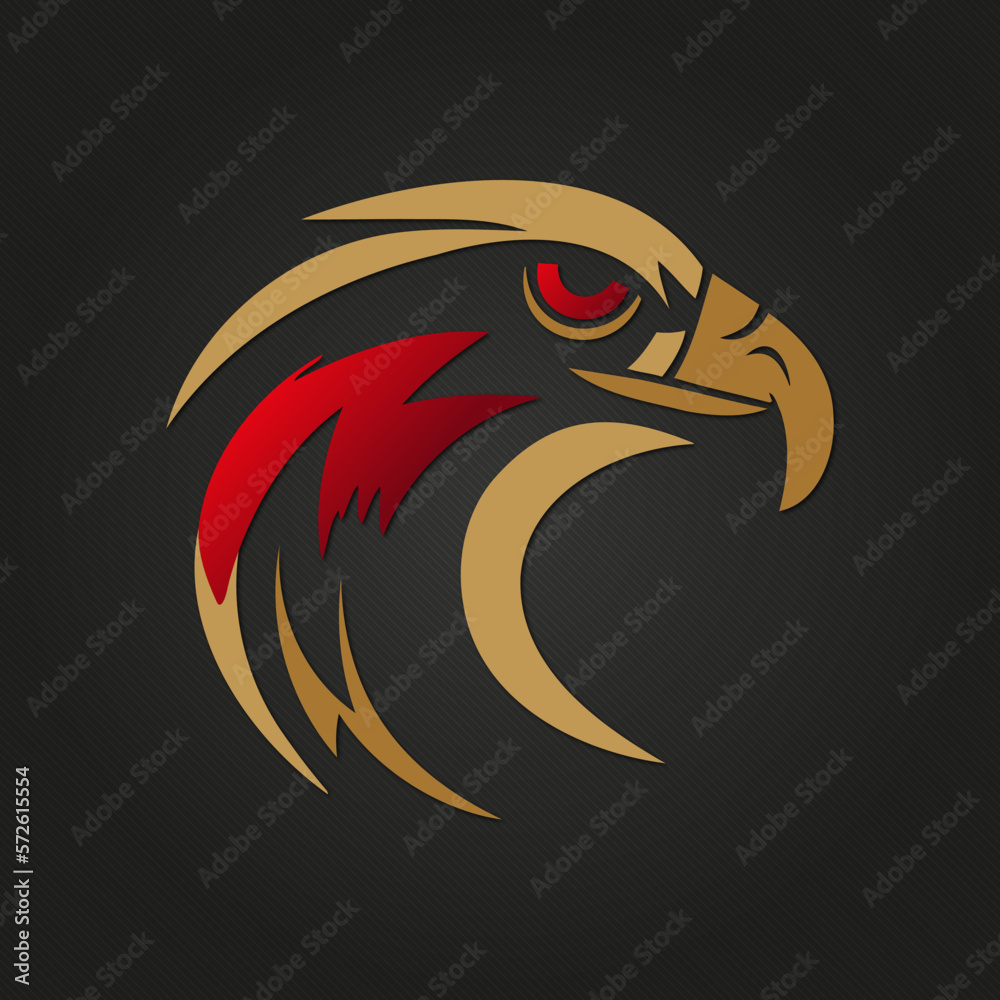 Aigle logo vectoriel Stock Vector | Adobe Stock