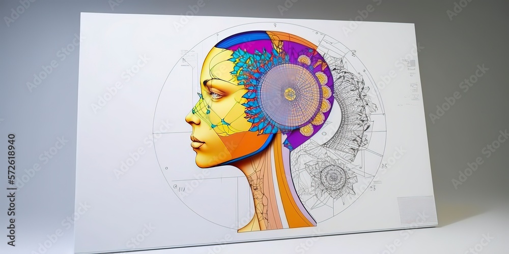 A visually striking image that showcases the capabilities of AI, such ...