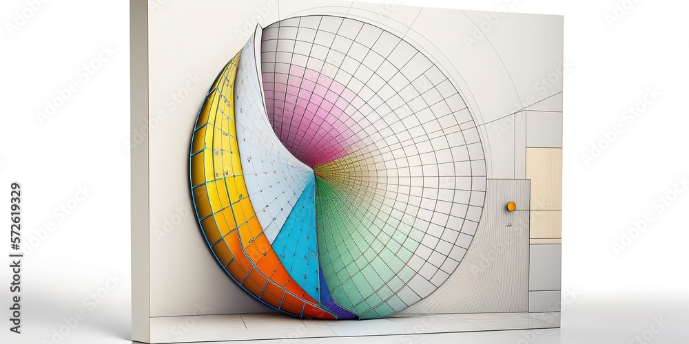 A visually striking image that showcases the capabilities of AI, such ...