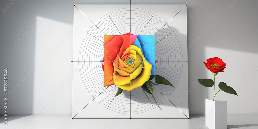 A visually striking image that showcases the capabilities of AI, such ...