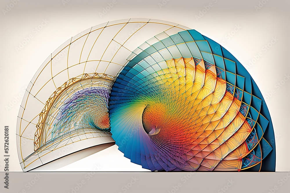 A visually striking image that showcases the capabilities of AI, such ...