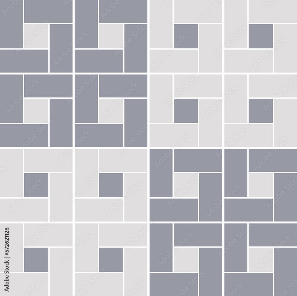 Street pavement, brick, architectural element. Top view. Pavement ...