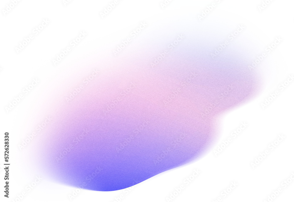 Foto de Grainy Gradient Textured Blob Shapes. Abstract Transparent PNG ...