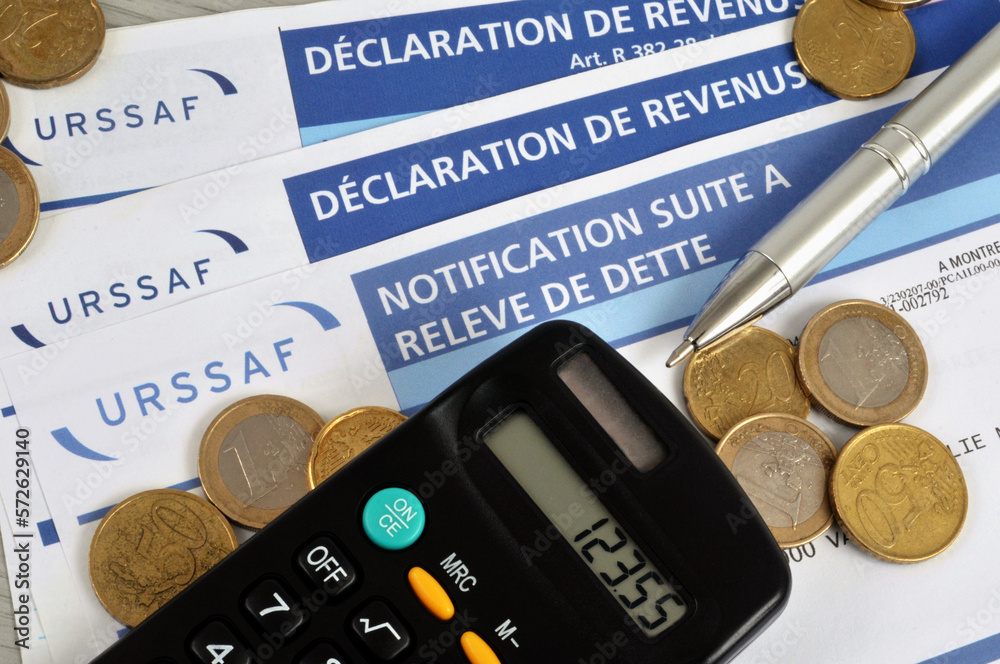 Formulaires de déclaration de revenus et de notification suite à un de ...